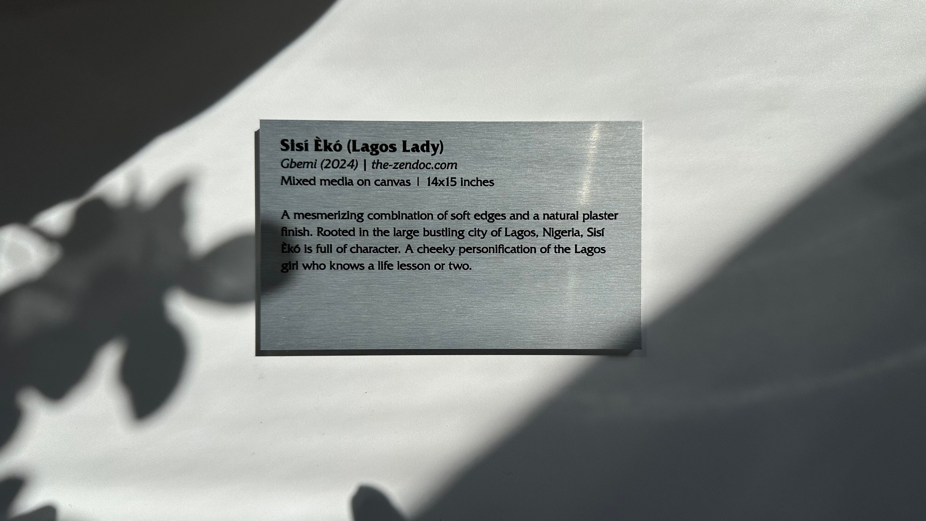 SISÍ ÈKÓ 3D Plaster Wall Art 3D Plaster Sculpture Organic Modern ...