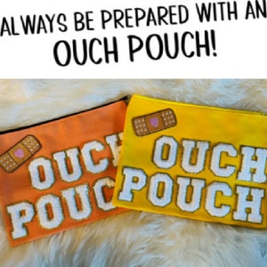 Bandage ouch Pouch Bag Canvas Pouch for Bandages on the Go and All Your ...