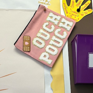 Bandage ouch Pouch Bag Canvas Pouch for Bandages on the Go and All Your ...