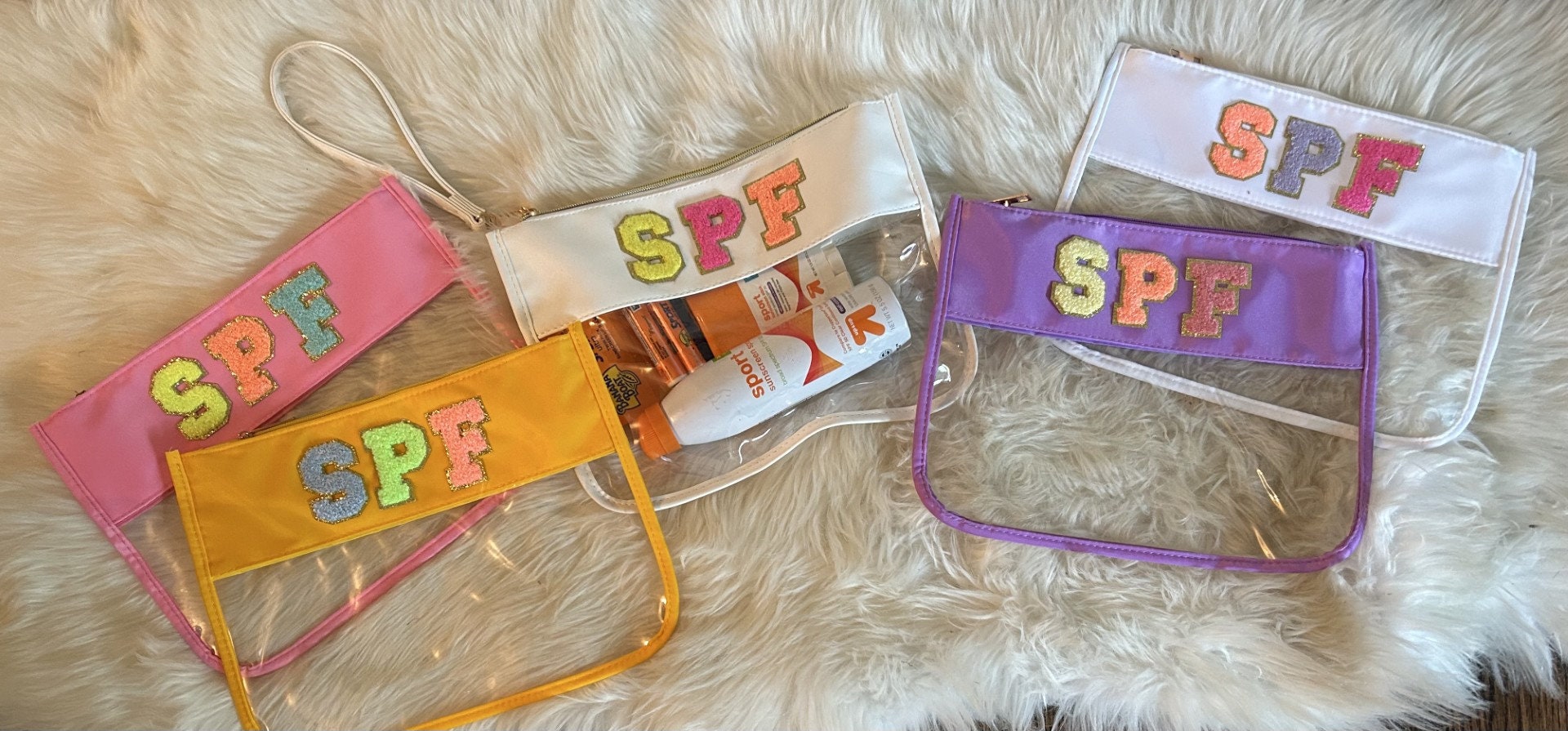 OUCH Band-aid Bag, First-aid Kit Clear Pouch for First-aid and Safety ...