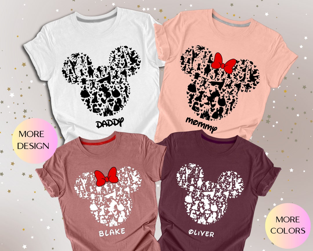Disney Custom Family Vacation Shirts, Disney Custom Family Holiday ...