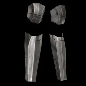 Shin Hati Armour Bundle -digital 3D Model for 3D Printing ( STL ...