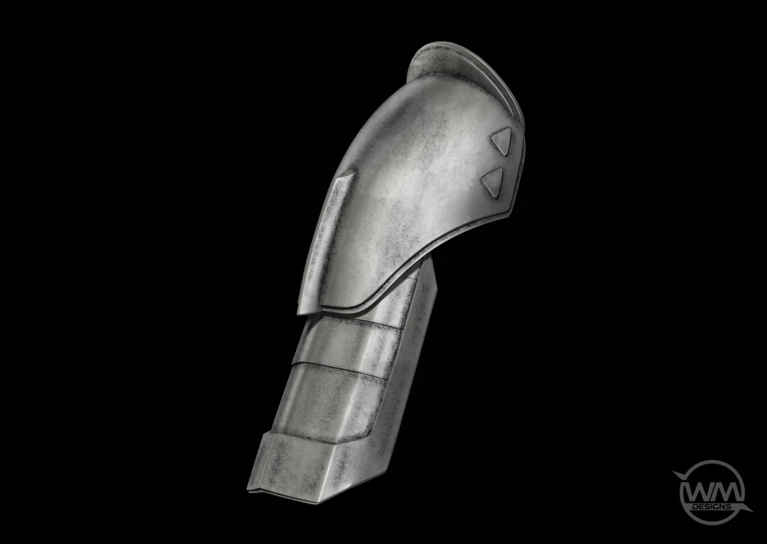 Shin Hati Shoulder Armour -digital 3D Model for 3D Printing ( STL ...