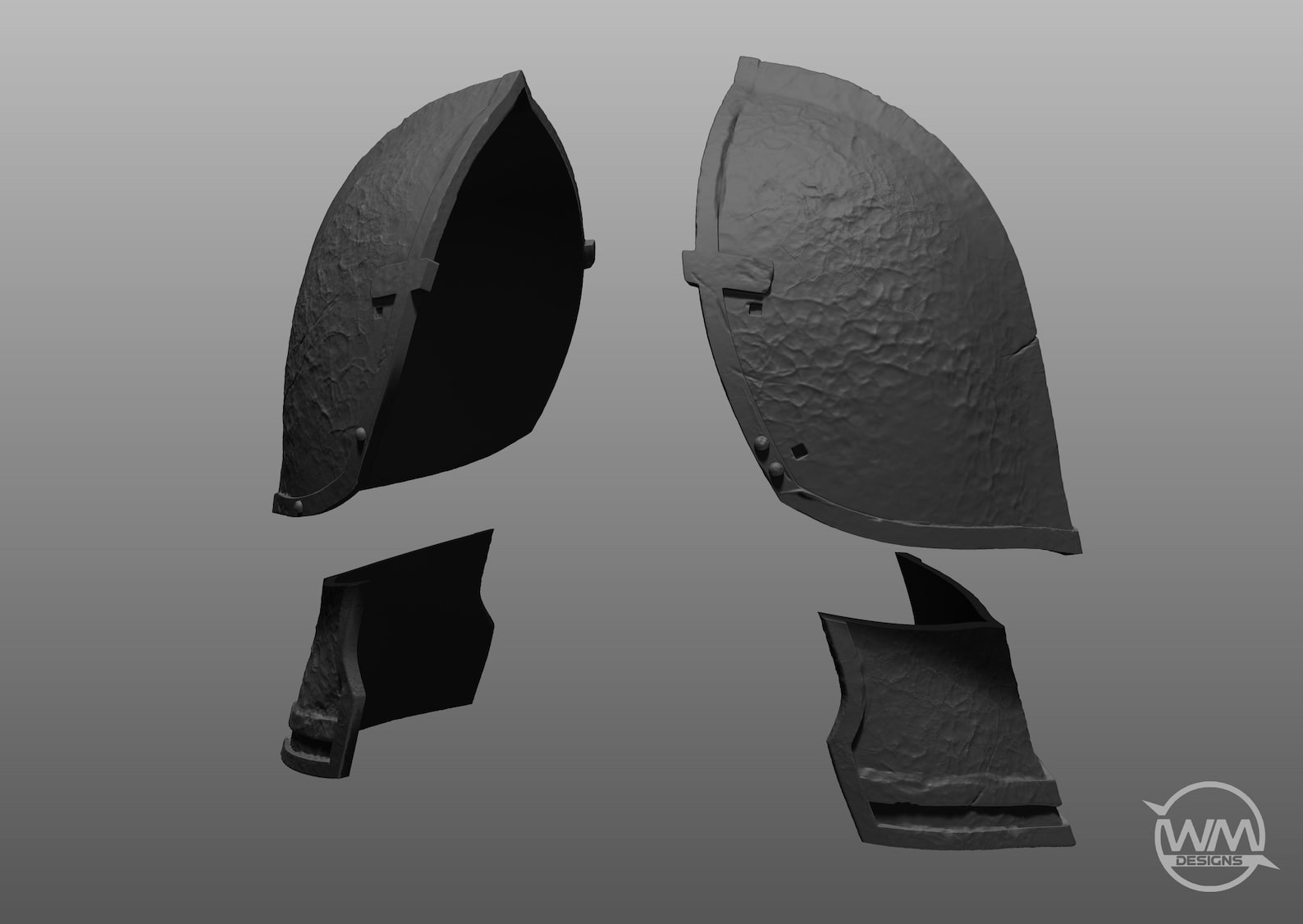 Baylan Skoll Pauldrons -digital 3D Model for 3D Printing ( STL Download ...