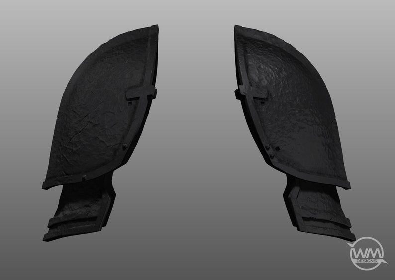 Baylan Skoll Pauldrons -digital 3D Model for 3D Printing ( STL Download ...