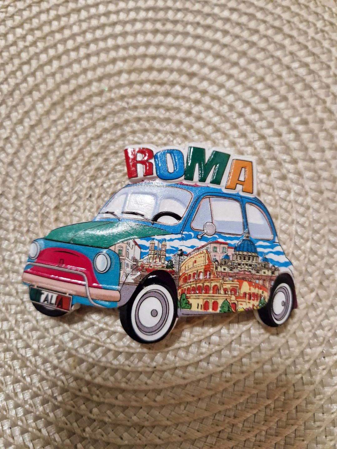 Souvenir 3D Fridge Magnet Rome Italy 3D Fridge Magnet Rome Italy ...