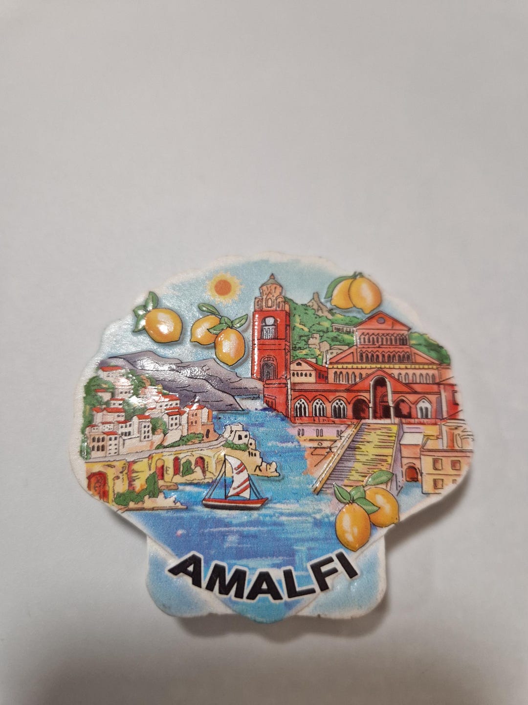 Souvenir 3D Fridge Magnet Amalfi Italy 3D Refrigerator Magnet Amalfi ...