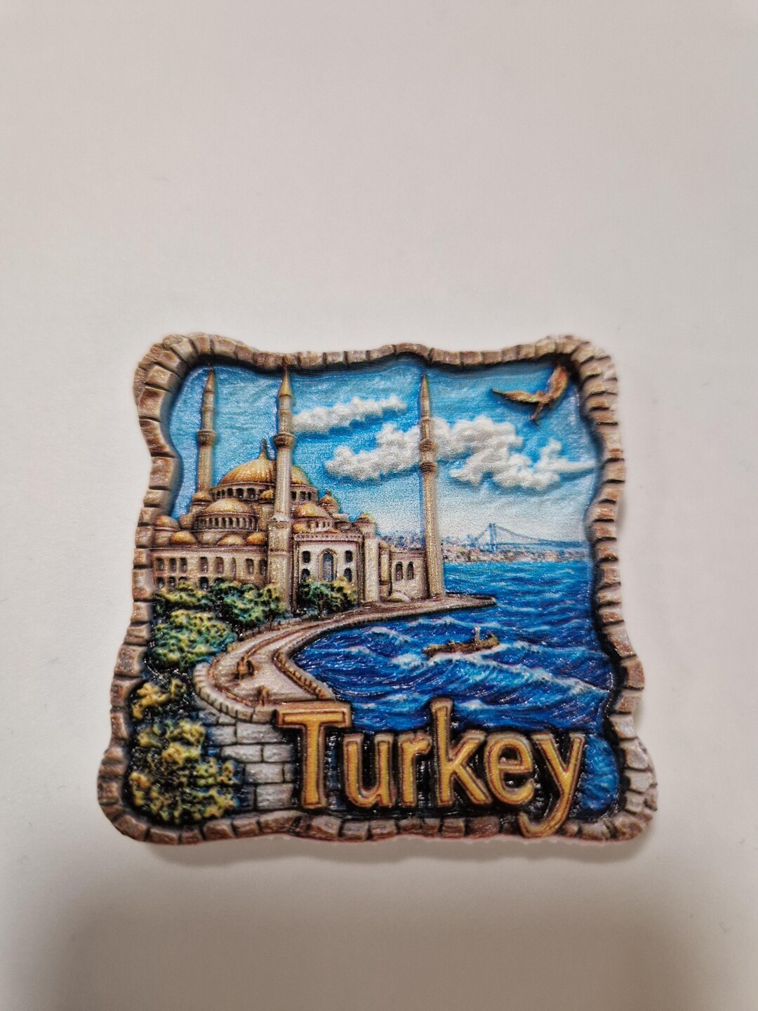 Souvenir 3D Fridge Magnet Türkiye 3D Refrigerator Magnet Turkey 3D ...