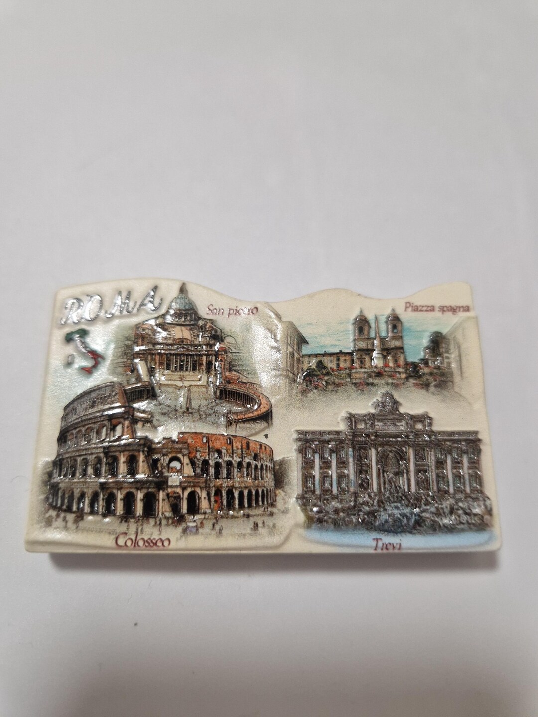 Souvenir 3D Fridge Magnet Rome Italy 3D Refrigerator Magnet Rome Italy ...