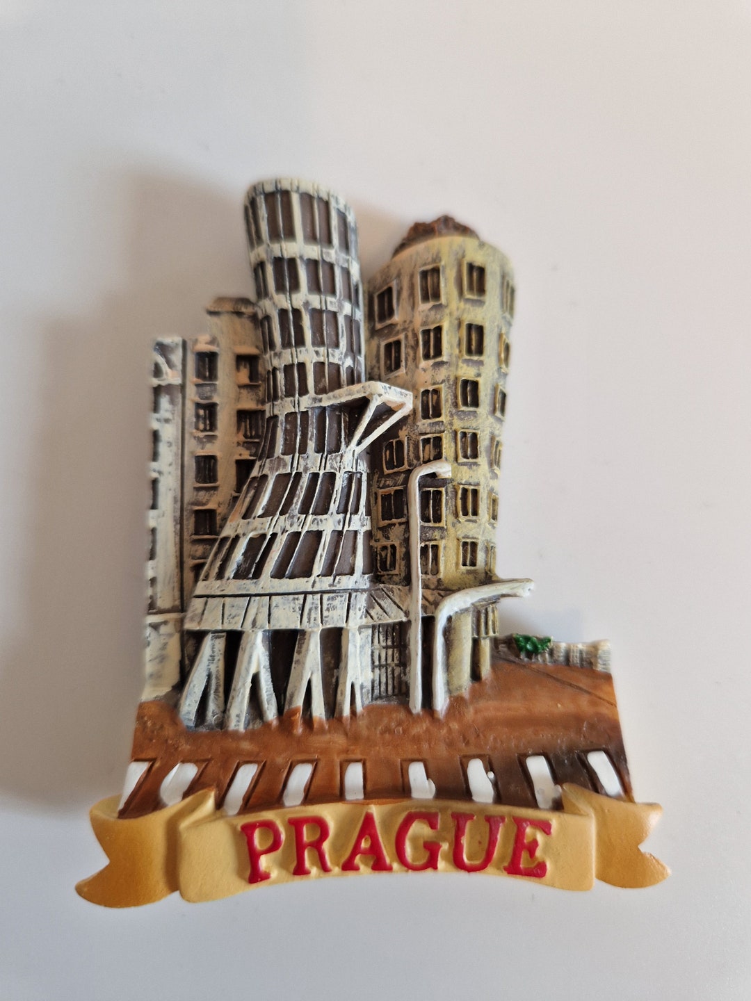 Souvenir 3D Fridge Magnet Prague 3D Refrigerator Magnet Praha Prague ...
