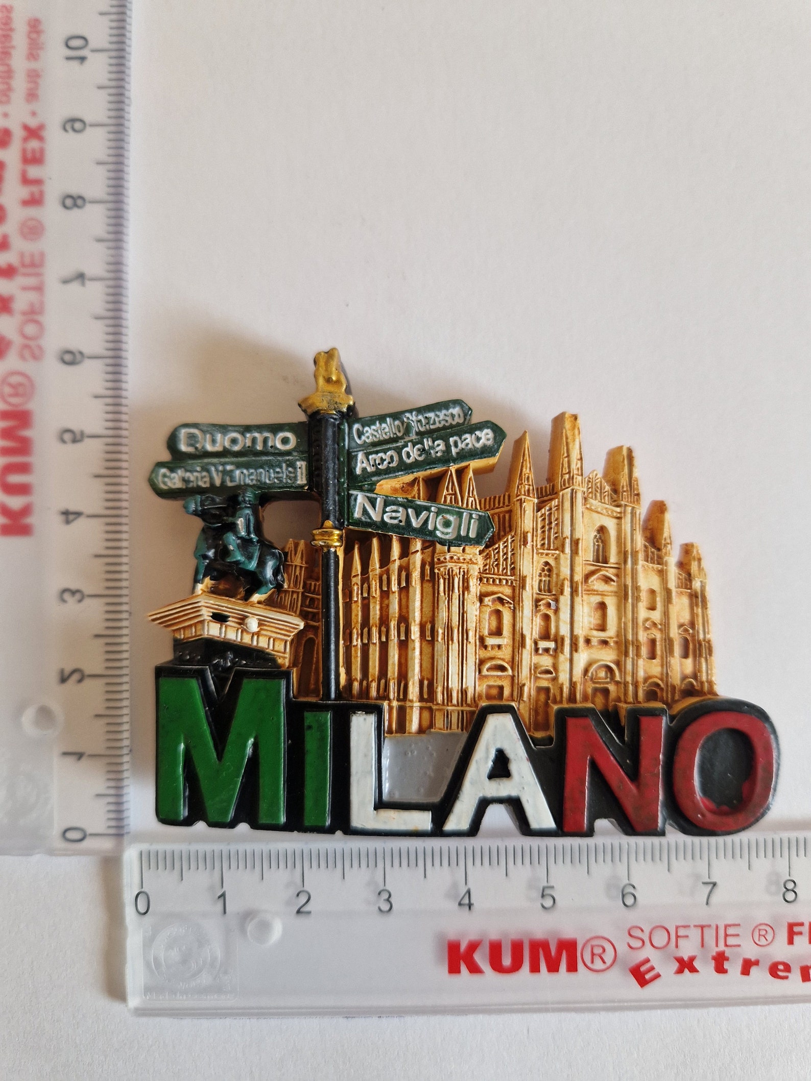 Souvenir 3D Refrigerator Magnets Milan Italy 3D Refrigerator Magnets ...