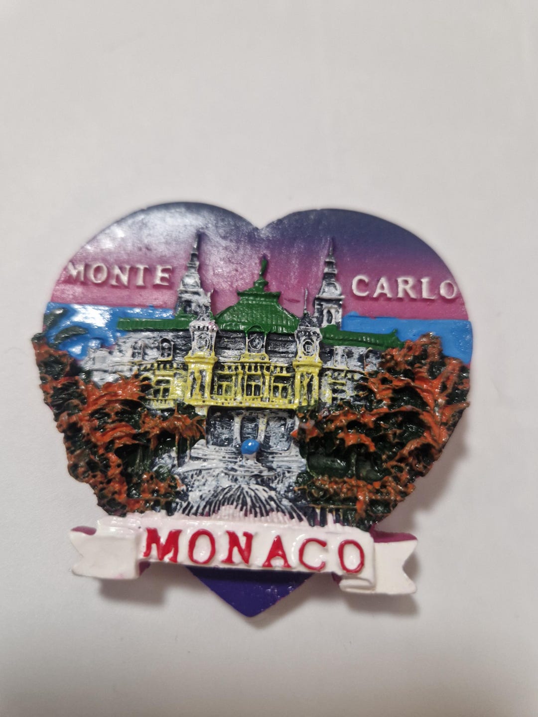 Souvenir 3D Fridge Magnet Monaco France 3D Refrigerator Magnet Monte ...