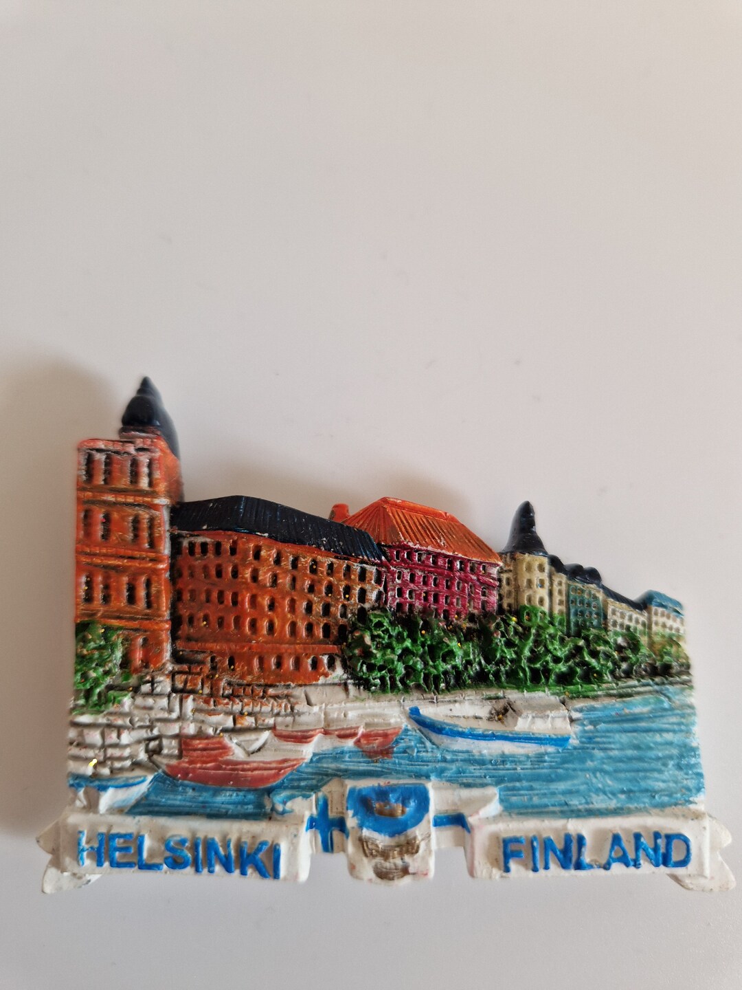 Souvenir 3D Fridge Magnet Helsinki Finland 3D Refrigerator Magnet ...