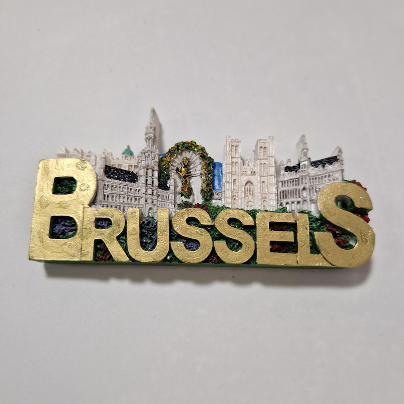Brussels Belgium Magnet - Etsy