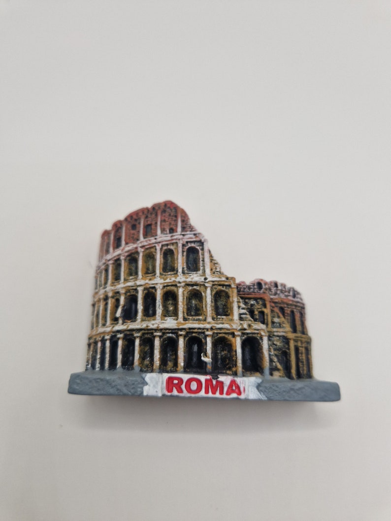 Souvenir 3D Fridge Magnet Rome 3D Fridge Magnet Rome Italy Decoration ...