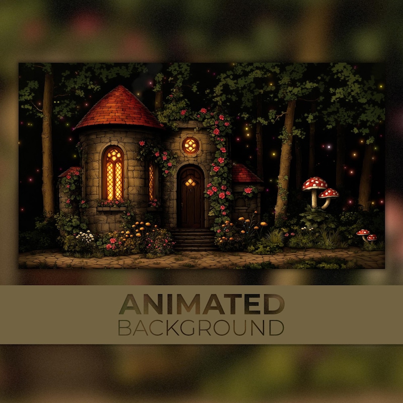 Fireflies Wallpaper - Etsy