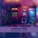 Animated Background, 90s Arcade Game Machine, Retro Games, Neon Play ...