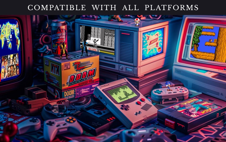 Animated Background, 1990s Japanese Video Game Backdrop, Old School ...