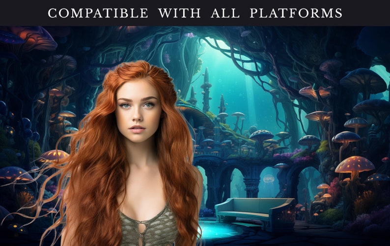 Animated Background, Under the Sea Animated Twitch, Vtuber, Ocean Deep ...