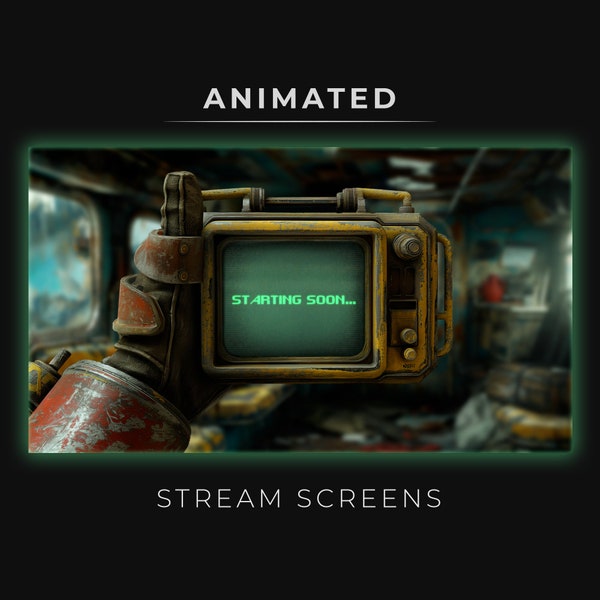Fallout Twitch Background - Etsy UK