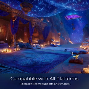 Animated Background, Arabian Night, Magical Backdrop, Magic Carpet ...