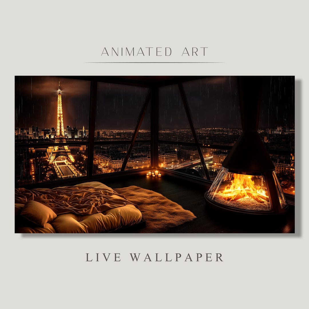 Animated Background, Penthouse Apartment, Cozy Atmosphere, Beautiful ...