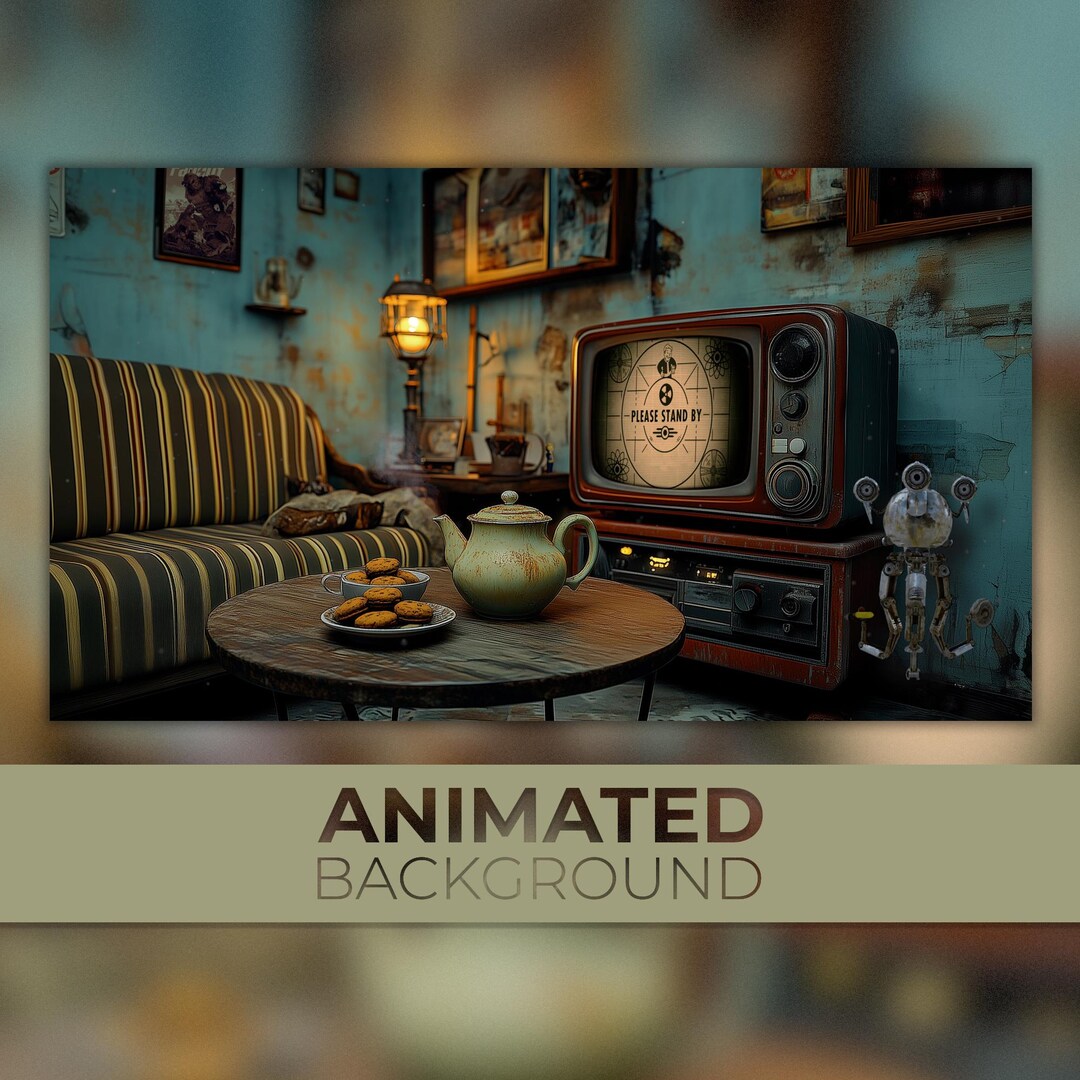 Animated Background, Apocalypse Room, Post-apocalyptic Shelter ...
