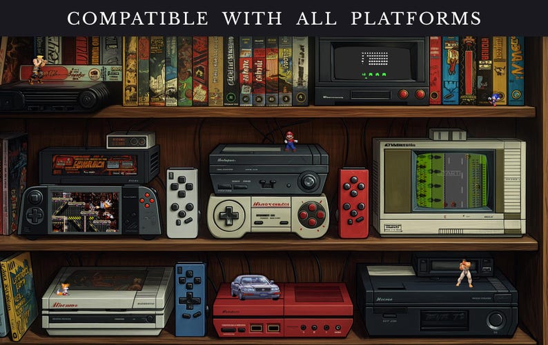 Animated Background, Game Set, Retro Gaming Vibes, Game Backgrounds, 8 ...