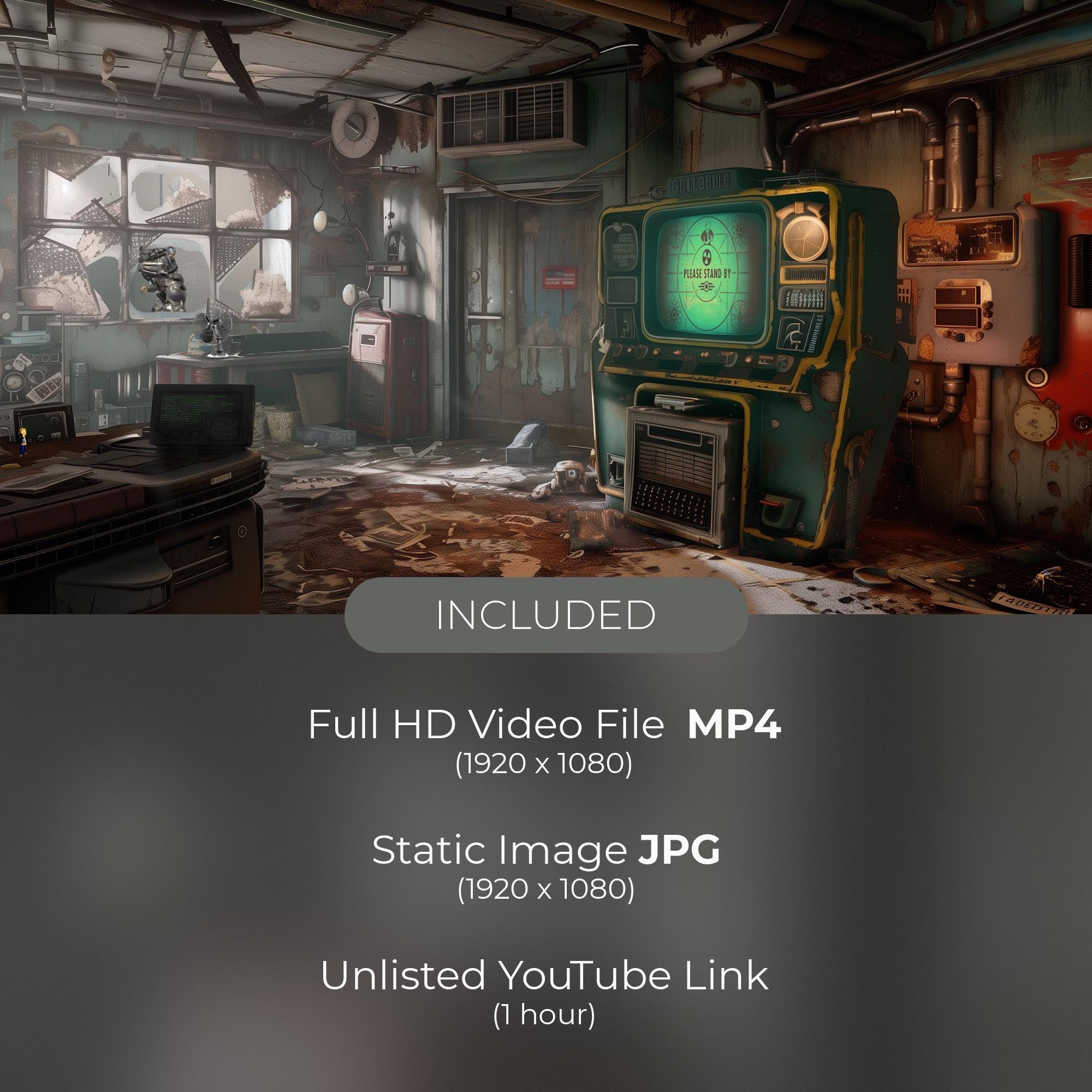 Animated Background, Apocalypse World, Dead City, Radiation Zone ...
