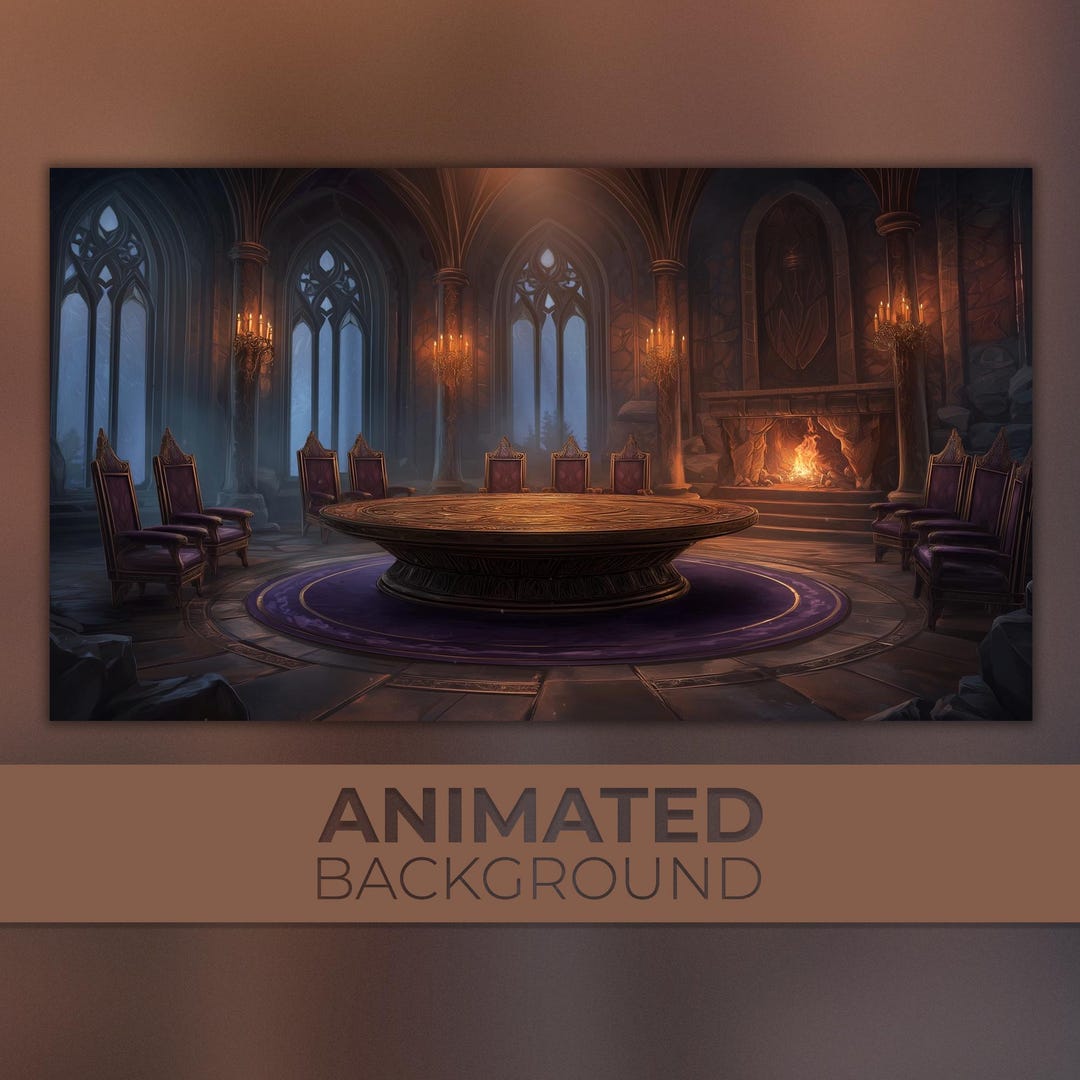 Animated Background, Silent Thrones, Council of Embers, Citadel ...