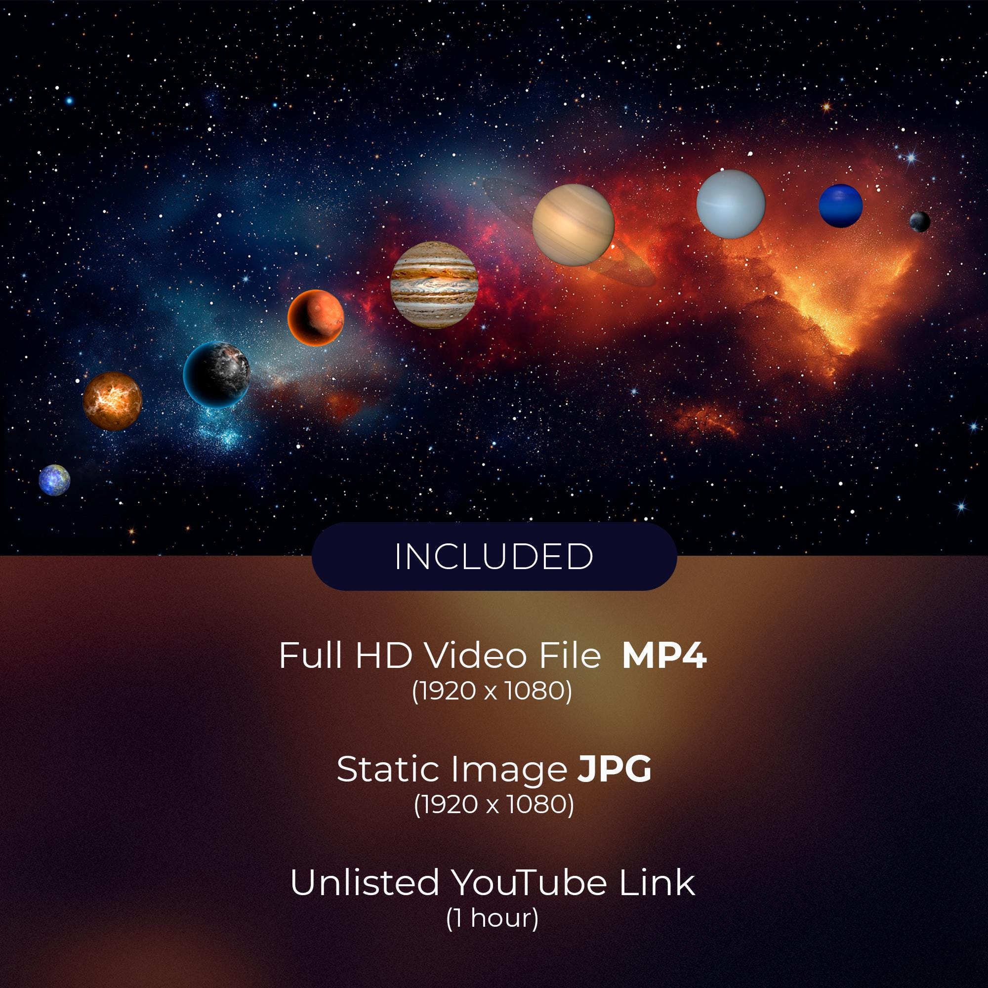 Animated Background, Planet Parade, Galaxy Aesthetic, Astral Balance ...