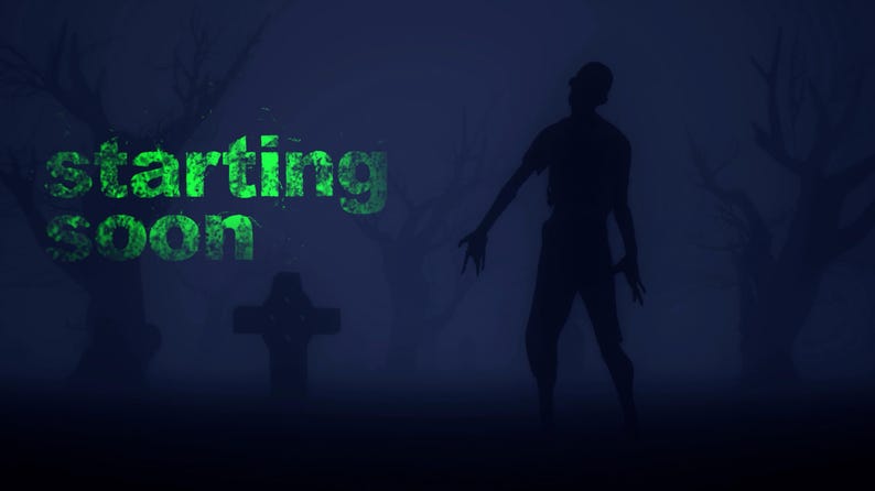 4K Stream Screen Animated, Zombie Wandering, Infection Zone, Undead ...