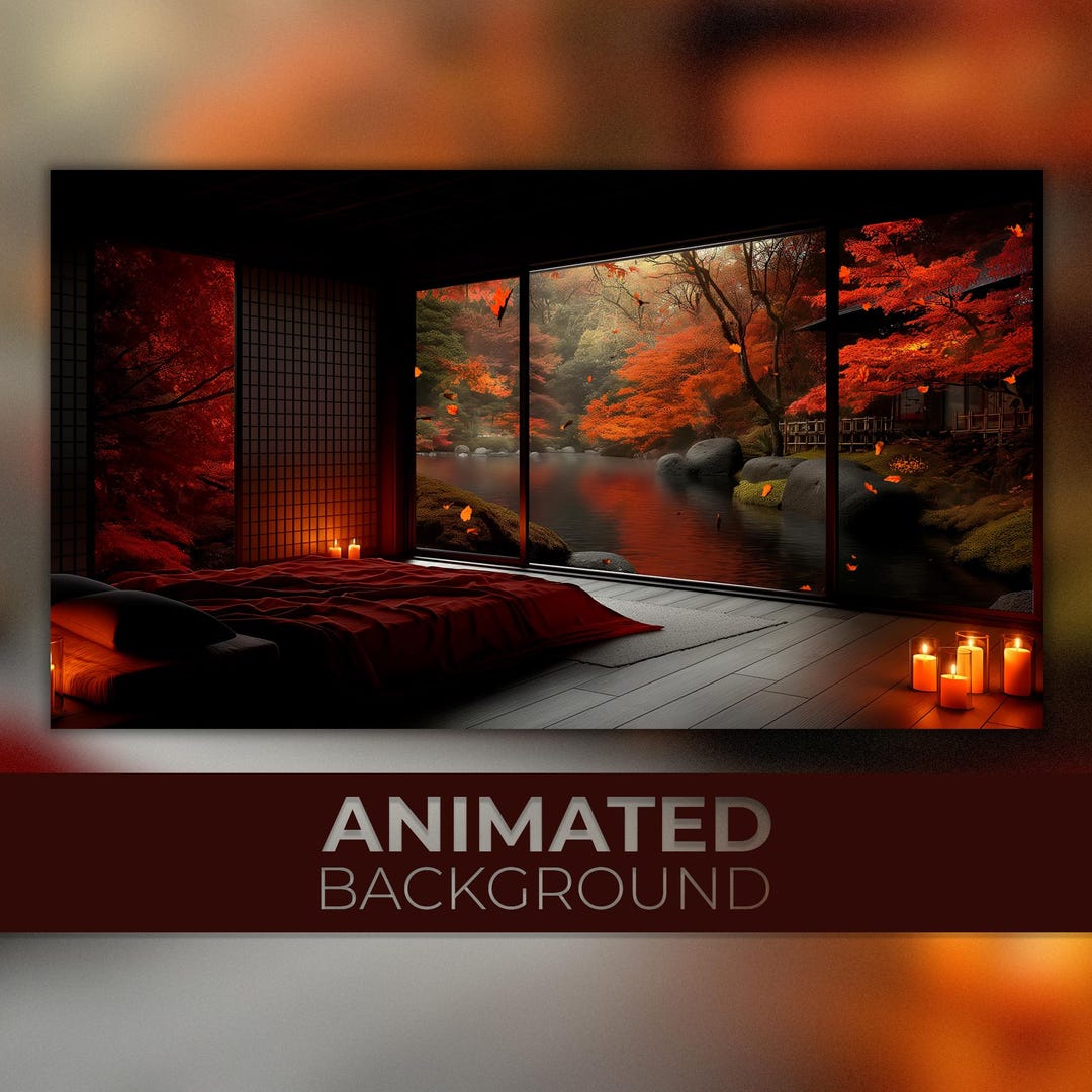 Animated Background, Enchanted Japan, Mystic Kyoto Nights, Shadows of ...