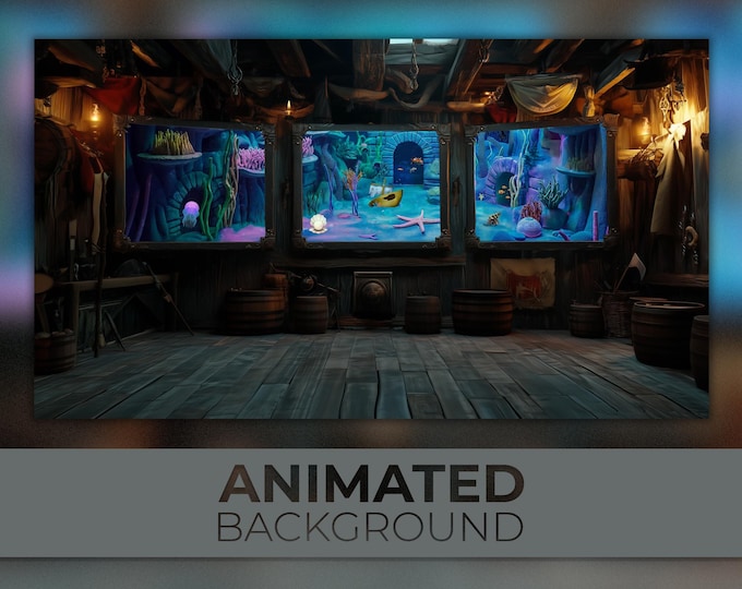Steampunk Underwater Virtual Background | Fantasy Submarine for ...
