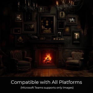 Animated Background, Mystic Gallery, Haunted Hearth, Cursed Portrait ...