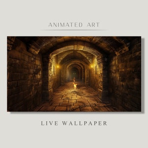 Animated Background, Dragon Dungeon, Dragon's Dungeon Backdrop, Dungeon ...