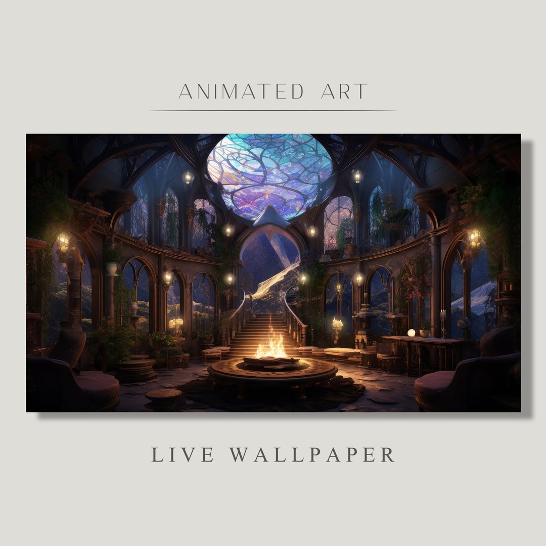 Animated Background, Astral House, Astral Plane, Fantasy Room, Fairy ...