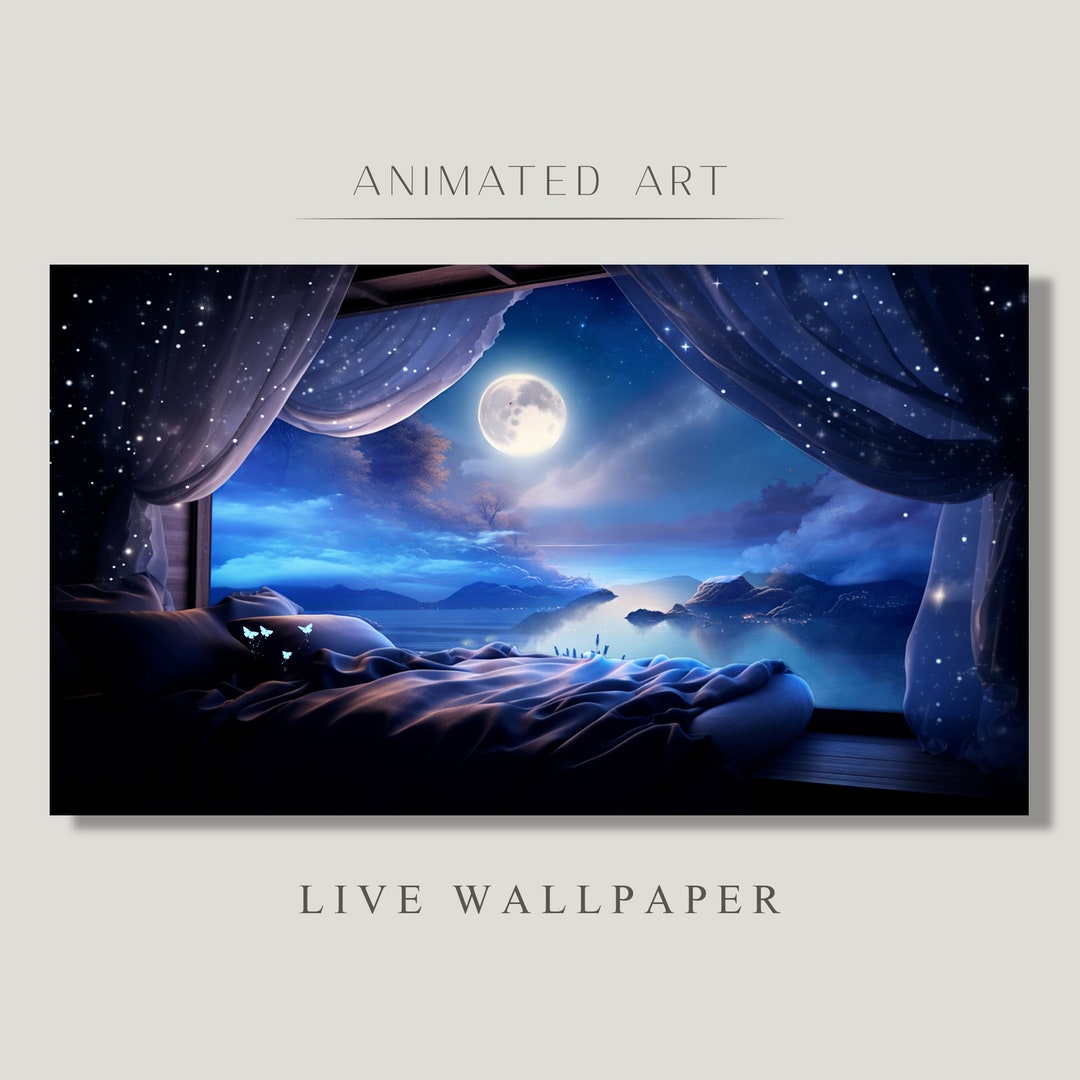 Animated Background, Magic Bedroom, Miracle Room, Magical Dream Room ...