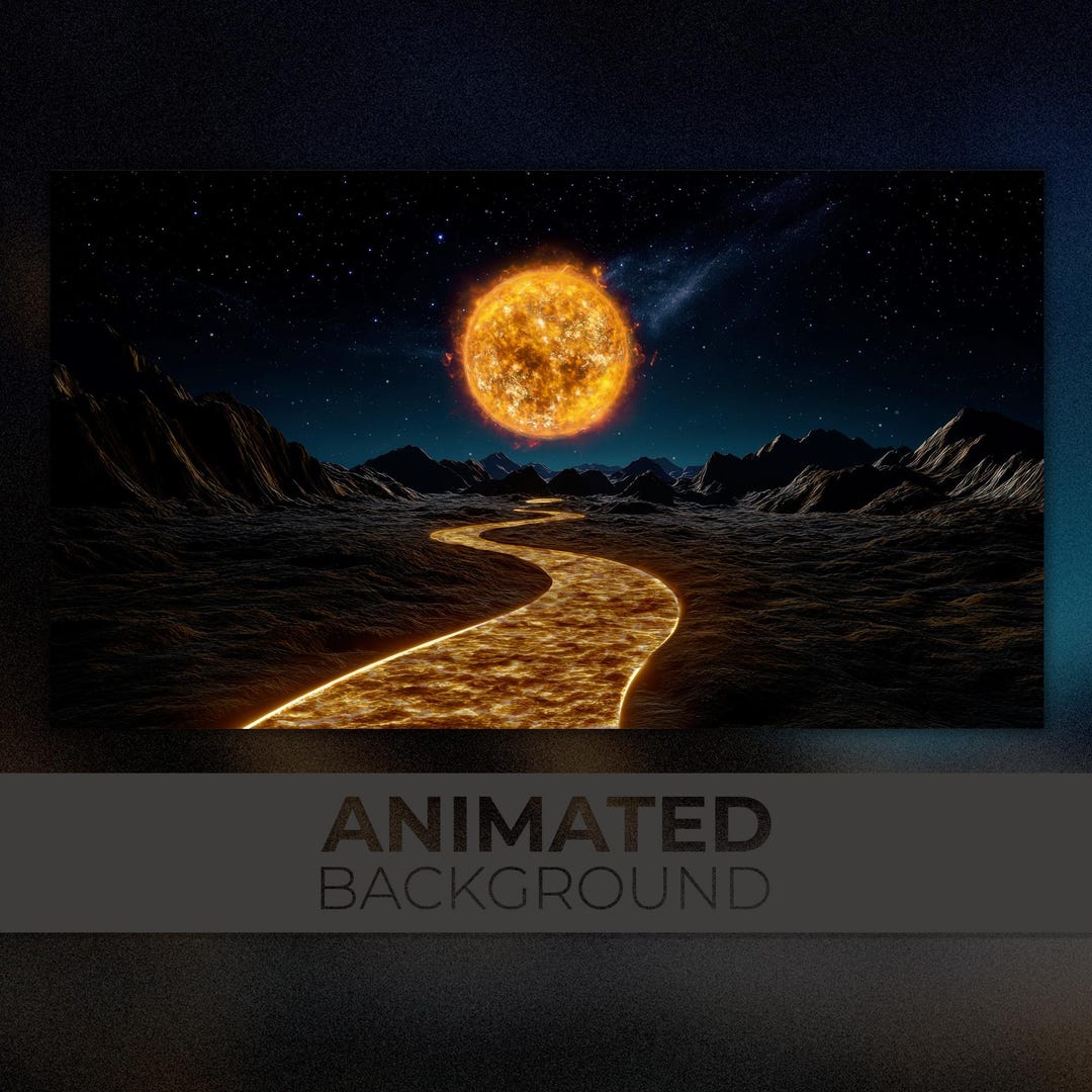 Animated Background, Lava Trail, Solar Rift, Blazing Starscape, Inferno ...