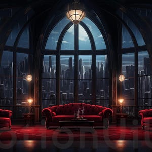 Animated Background, Vampire Set, Vampire Lair Overlay Pack, Dark Lord ...
