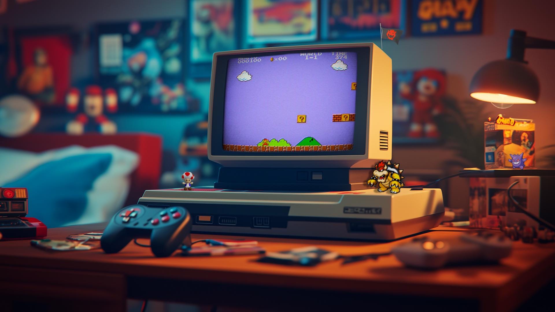 Animated Background, Retro Game Set 2, Nostalgia Vibes, Epic Gaming ...