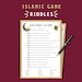 Islamic Riddles Game Digital Download Printable Muslims Trivia Family ...