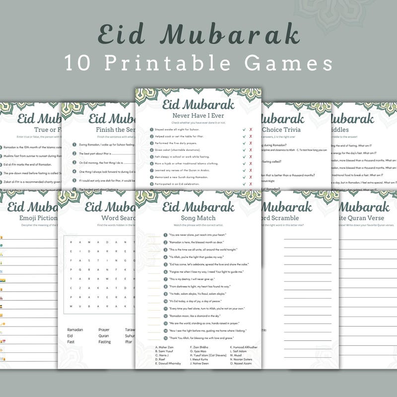 Kids Eid Mubarak Cards - Etsy