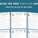 Printable Bible Riddles Game for Christians, Digital Download, Faith ...