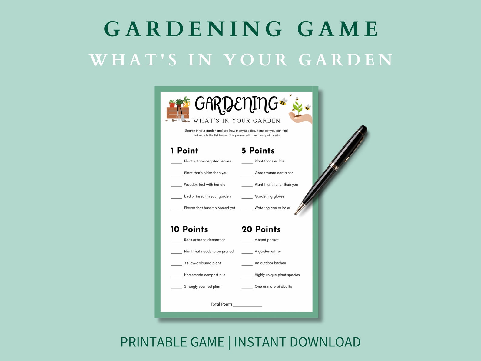 Gardening What's in Your Garden Game | Gardening Game for Kids & Adults ...