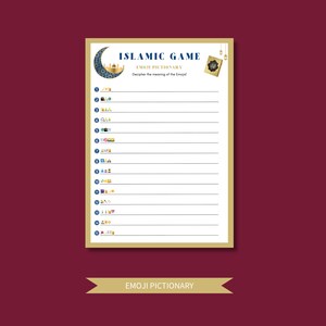 5 Games Islamic Bundle, Printable Islamic Family Games, Fun Islamic ...
