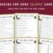 Islamic Open-ended Trivia Game Printable, Muslim Family Game Night ...