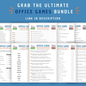 Office Games Emoji Pictionary, Printable Office Game for Team Building ...