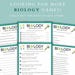 Printable Biology 10-in-1 Game Bundle Digital Download Fun Student ...