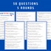Printable American History Trivia Game | 50 Multiple Choice Questions ...